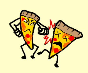 Visual Aid: The Pizza Fight. By: Abenezer Mergia | by Abenezer Mergia ...