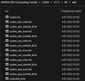 YOLOv4, CUDA, CUDNN, OPENCV Installations on Windows 11 | by Işınsu | Jul, 2022 | Medium