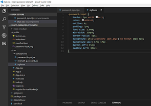 React tips — Password strength indicator | by Leonardo Bruno Lima | Medium