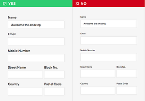 The checklist for web form design (part 1) | by Yugene Lee | Medium