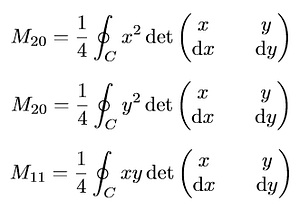The Maths behind Contour Moments from OpenCV | by Alex Yang Ph.D. | Medium