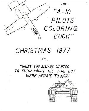 Cold War Coloring Book Taught A-10 Pilots to Kill Soviet Tanks | by War ...