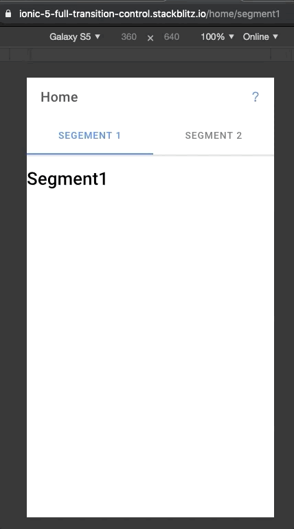 How to change between android and iOS page transitions dynamically in ionic | by Han Che | Medium