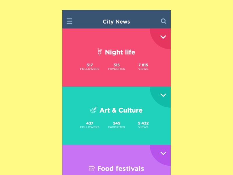 Navigation Examples in Mobile Design | by Adam Evans | Inspiration ...