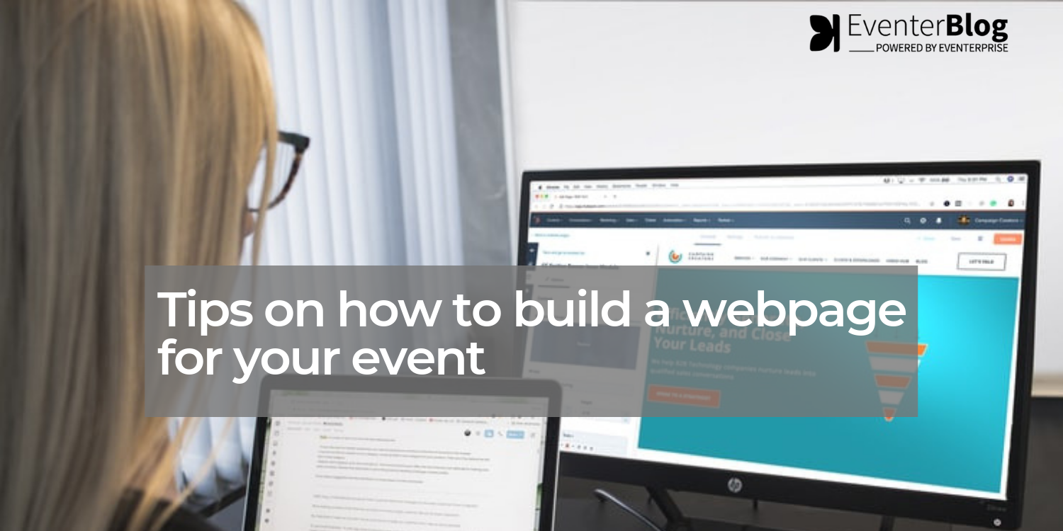 Tips on how to build a webpage for your event | by Eventerprise.com ...