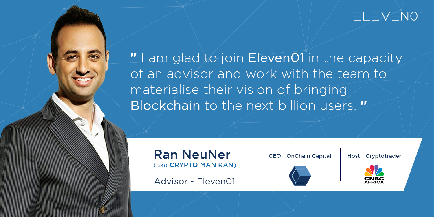 Meet Eleven01’s Newest Advisor: Ran NeuNer! | by Eleven01 | Eleven01 ...