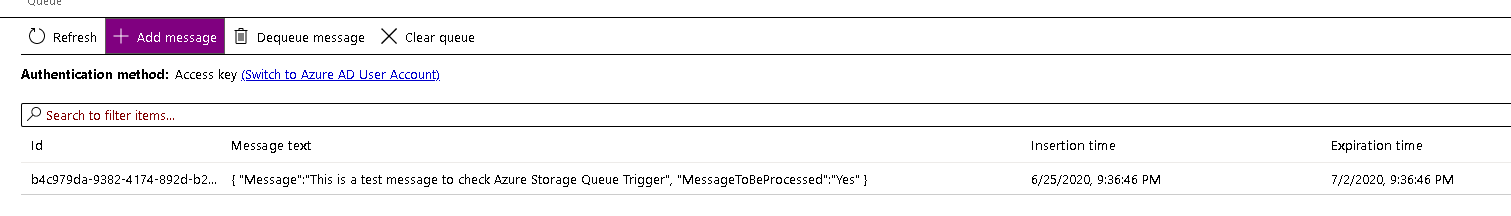 Azure Functions For Dummies — Part 2— Azure Queue Storage Trigger By Rajesh R Rajamani