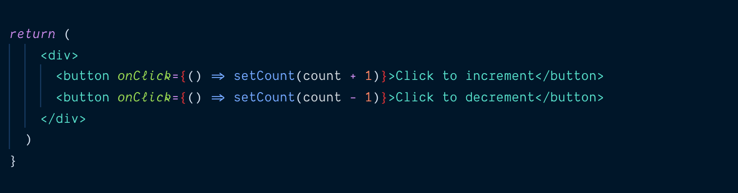 React Hooks: Making a simple counter with the useState hook | by John ...