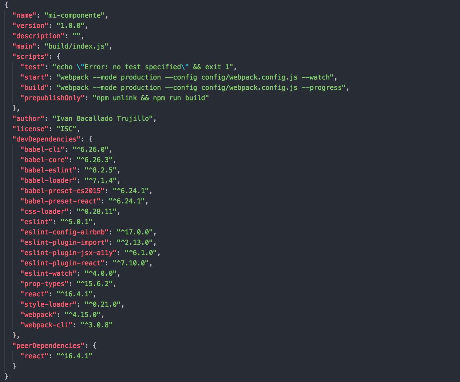 Creando componentes en React y publicando en NPM | by Ivan B. Trujillo ...