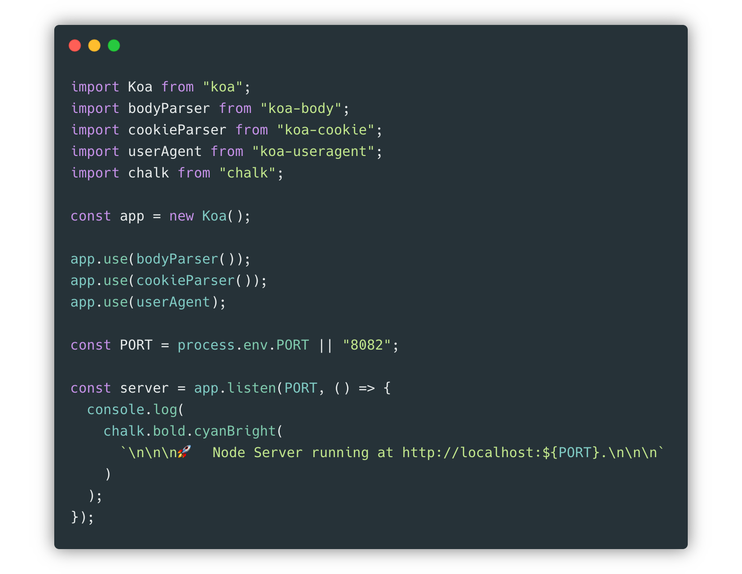 Building a Proxy Server in Koa for React SPA | by Param Singh | codeburst