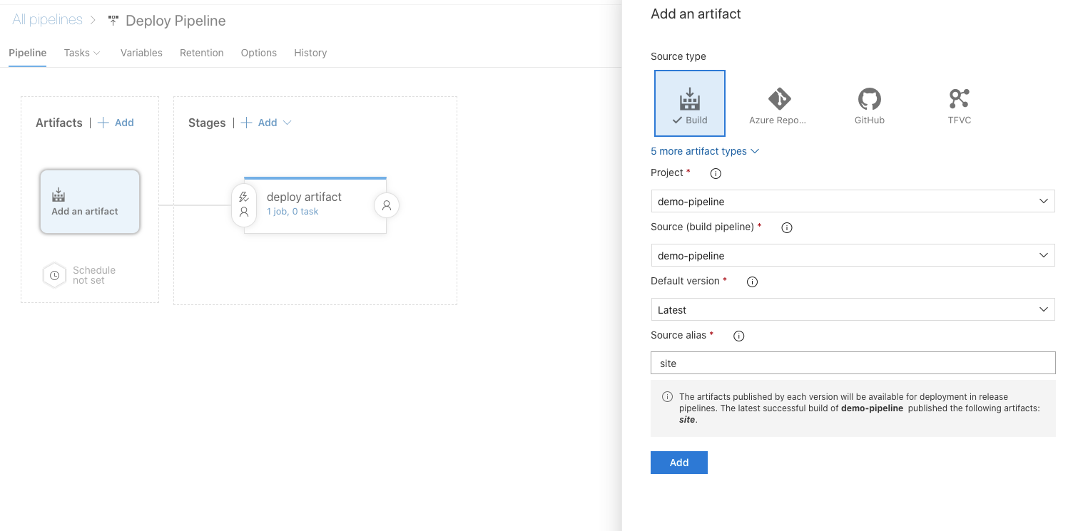 Deploy a Single Page Application to Azure Storage using Azure Pipelines ...