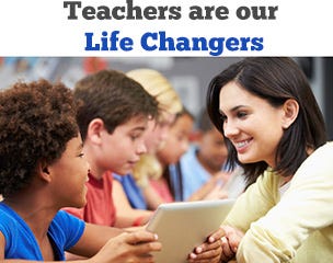 Teachers are our life changers. Every student would have a teacher as ...