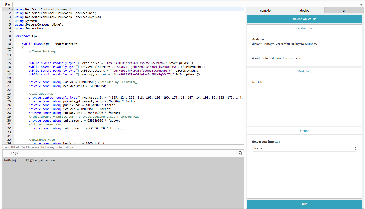 An introduction to Ontology smart contract tool SmartX | by The Ontology Team | OntologyNetwork ...