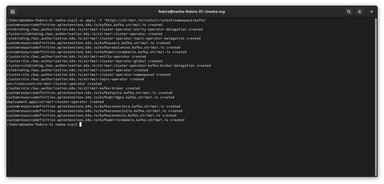Getting Started With Kafka on OpenShift | by Neeharika Kompala | The ...