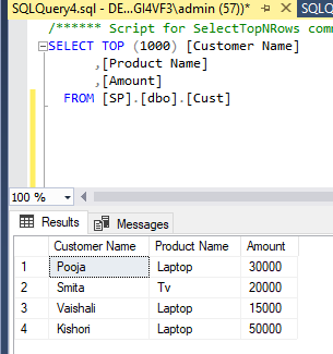 Pivot and Unpivot In SQL Server. SQL PIVOT and UNPIVOT are two… | by Pooja Patil | Medium