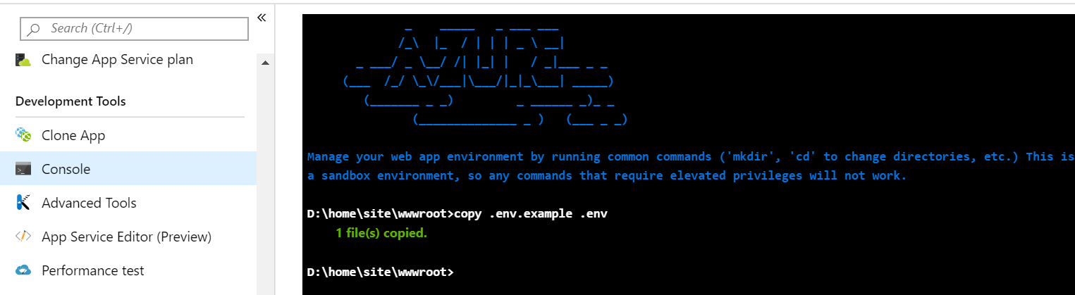 Deploy Laravel 5.8 on Azure Web App. 2019 - The Startup - Medium