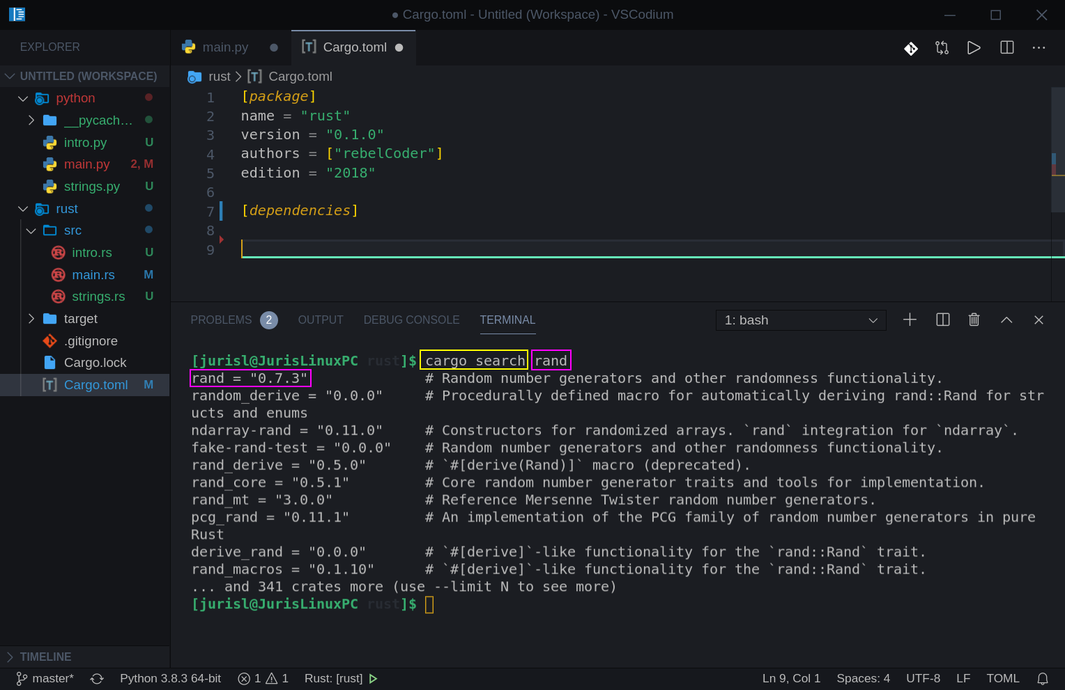 From Python to Rust: Part 2.. Strings, Functions, and Crates/Modules ...