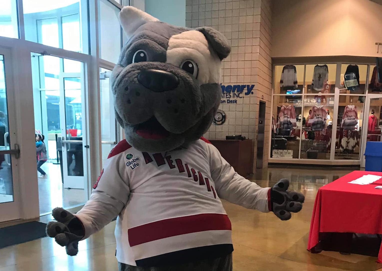 My Life as Biscuit, Mascot for the Allen Americans | by Biscuit the ...