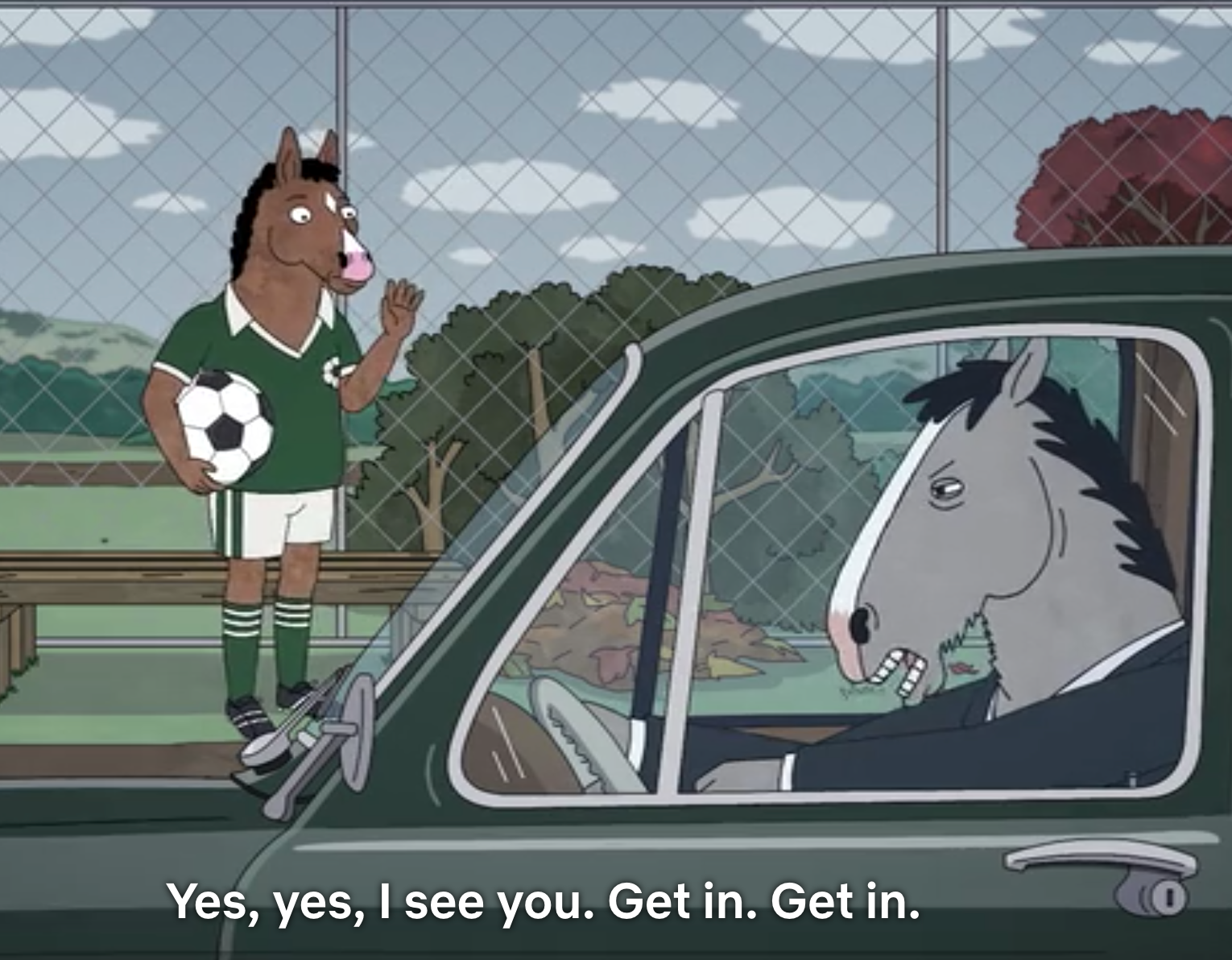 And the balloon floated away — Bojack Horseman season 5 | by Clair Chen ...