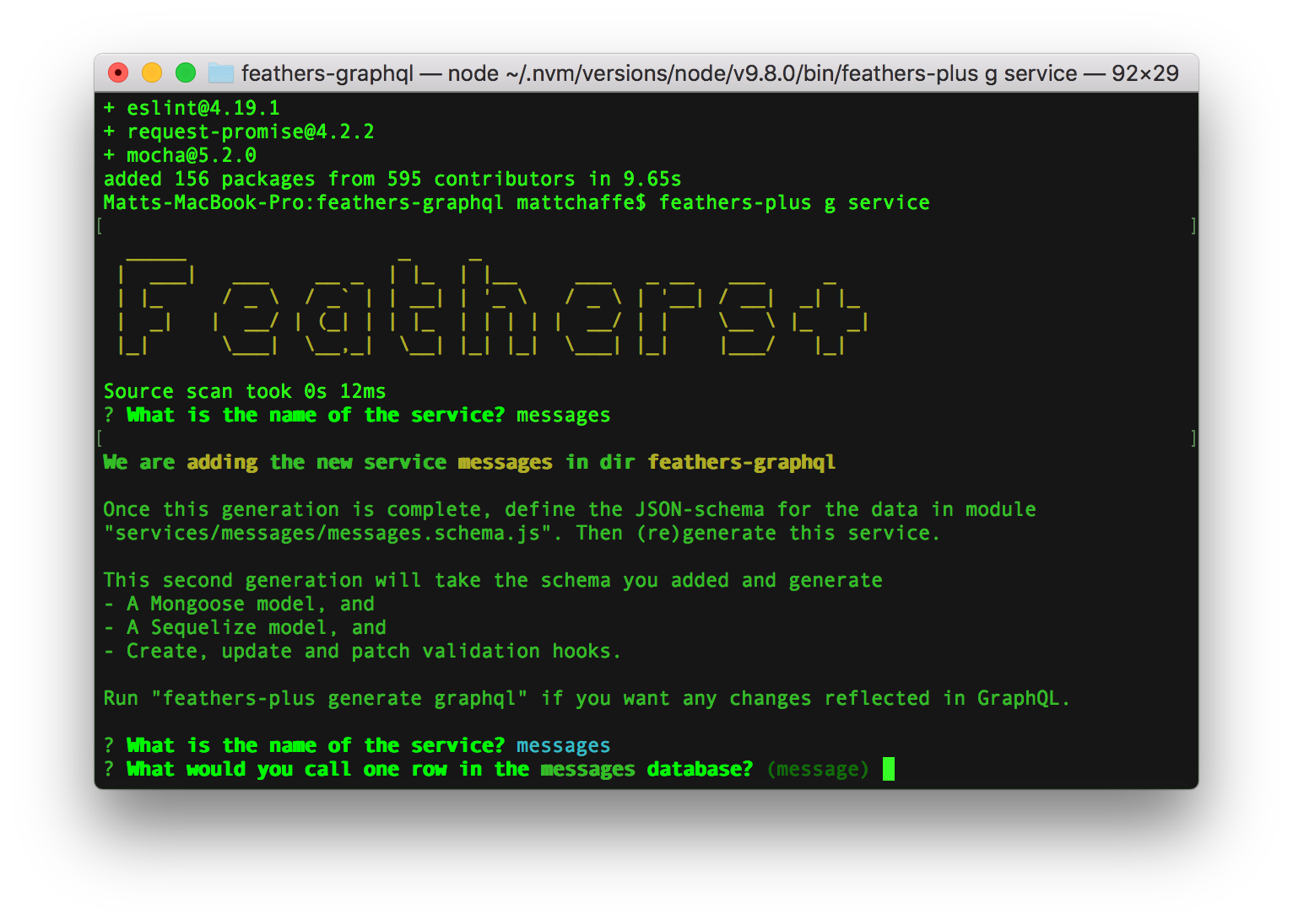 GraphQL with FeathersJS. In this article I will write about how… | by Matt Chaffe | Medium