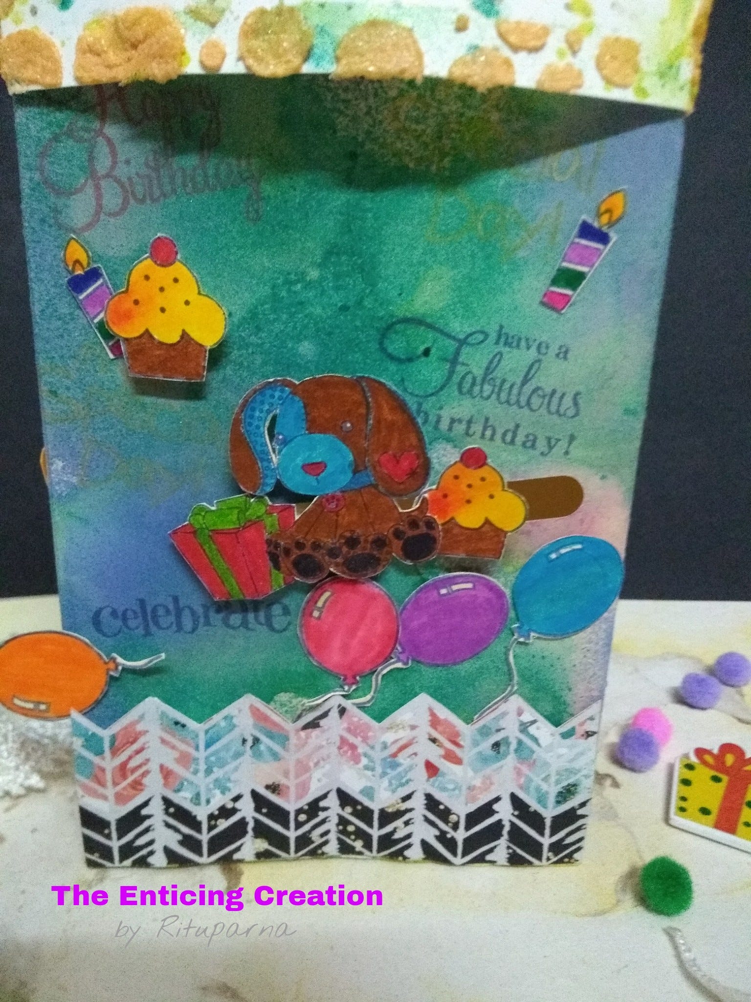DIY: 3D Birthday Card by Rituparna Pal | by Priyanka Singh | Prika | Medium