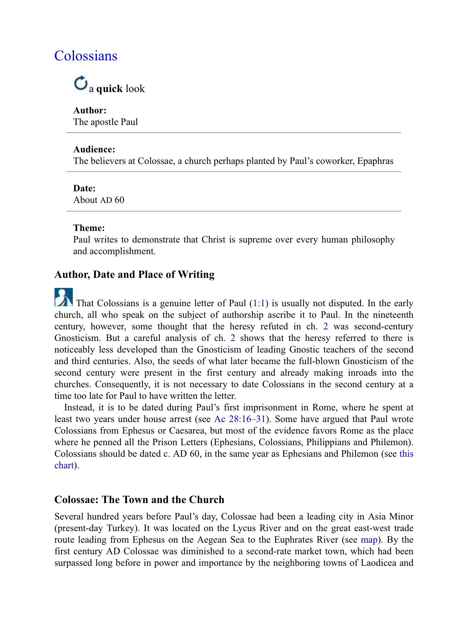 Kolose. NIV® Study Bible — Colossians | by Harwin Prahara | DMY Circle ...