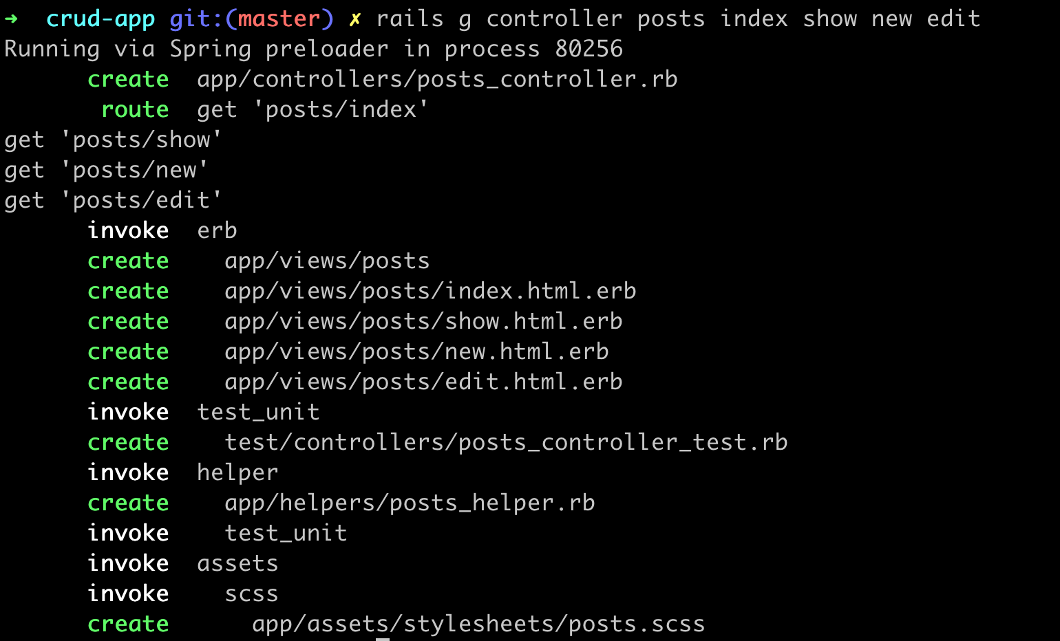 Build your first Rails application — CRUD (tutorial)