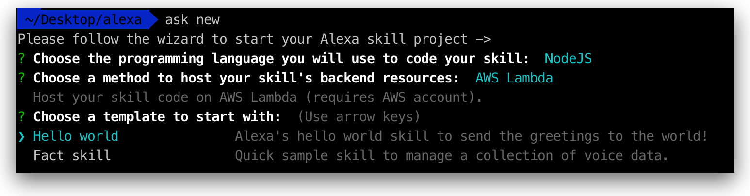 Quickly Build an Alexa Skill Using ASK CLI | by Marcos Lombog | The Startup | Medium
