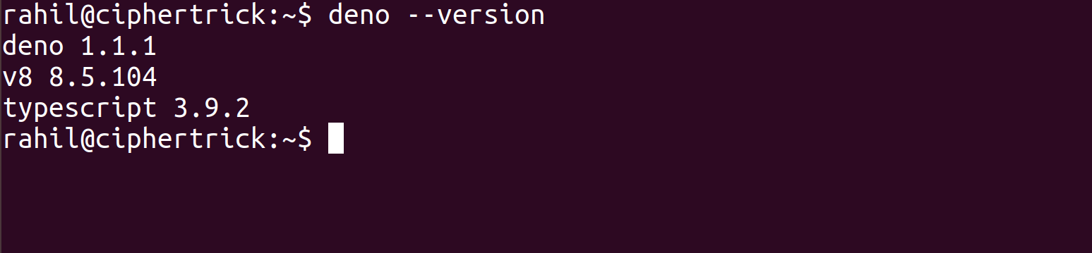 Deno: Getting started Guide. Deno 1.0 has been released and it seems ...