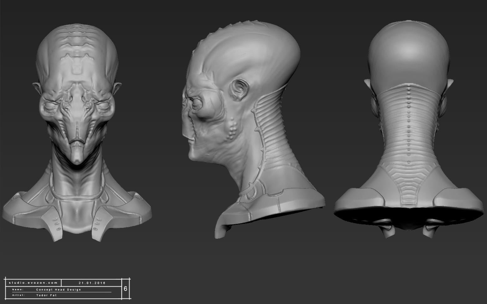 3D Villain concepts. These are the first steps in the… | by Evozon Game ...