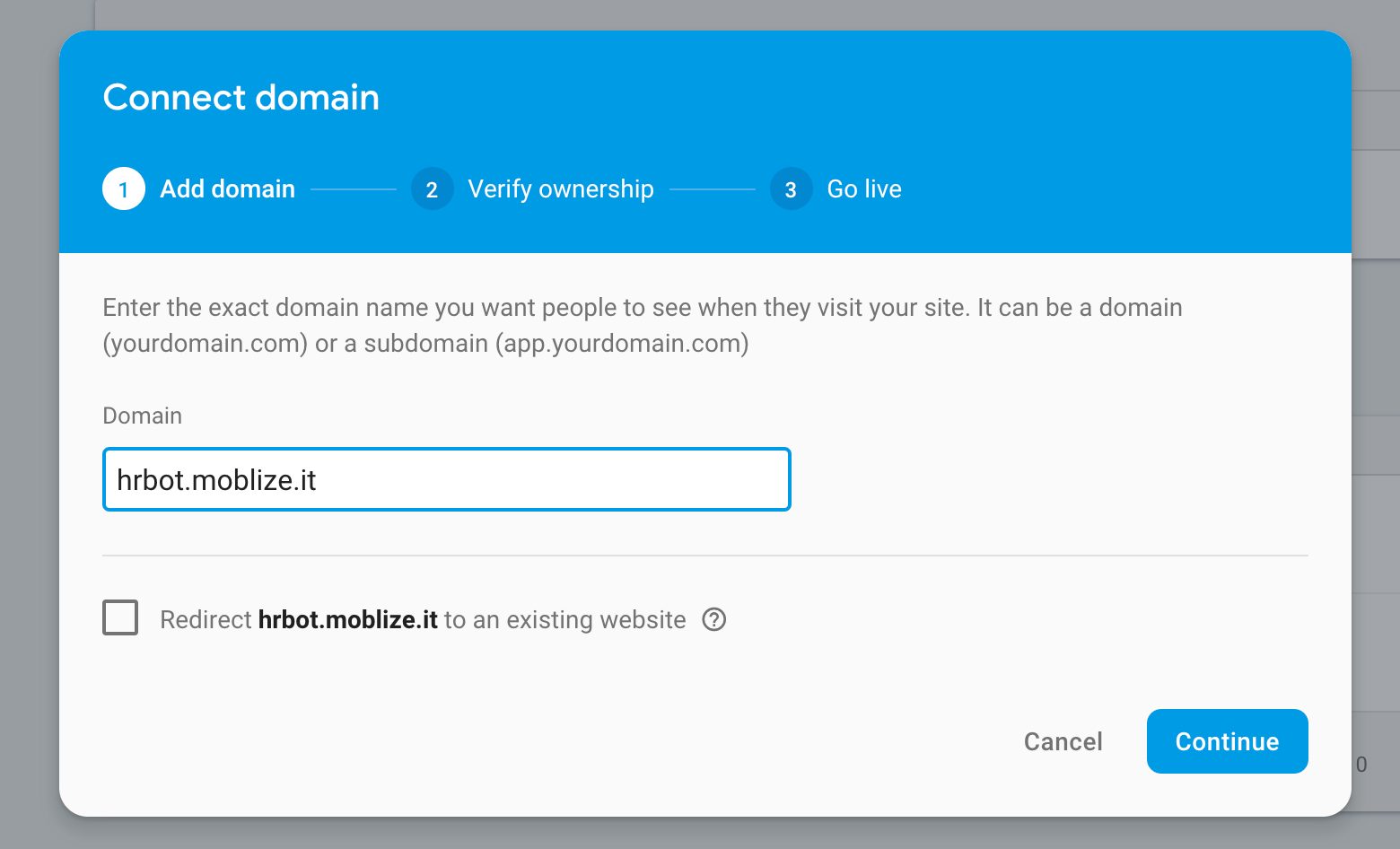 How to connect firebase hosting to a wordpress subdomain | by Moblize.IT LLC | Moblize.IT LLC ...
