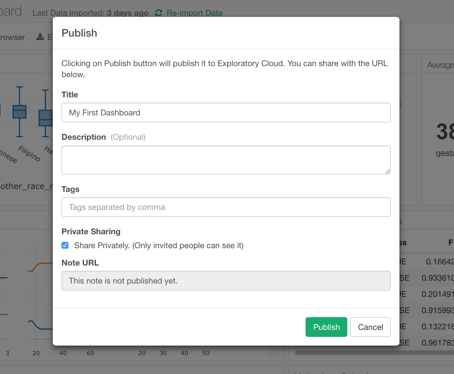 Creating Dashboard with Exploratory | by hide kojima | learn data science