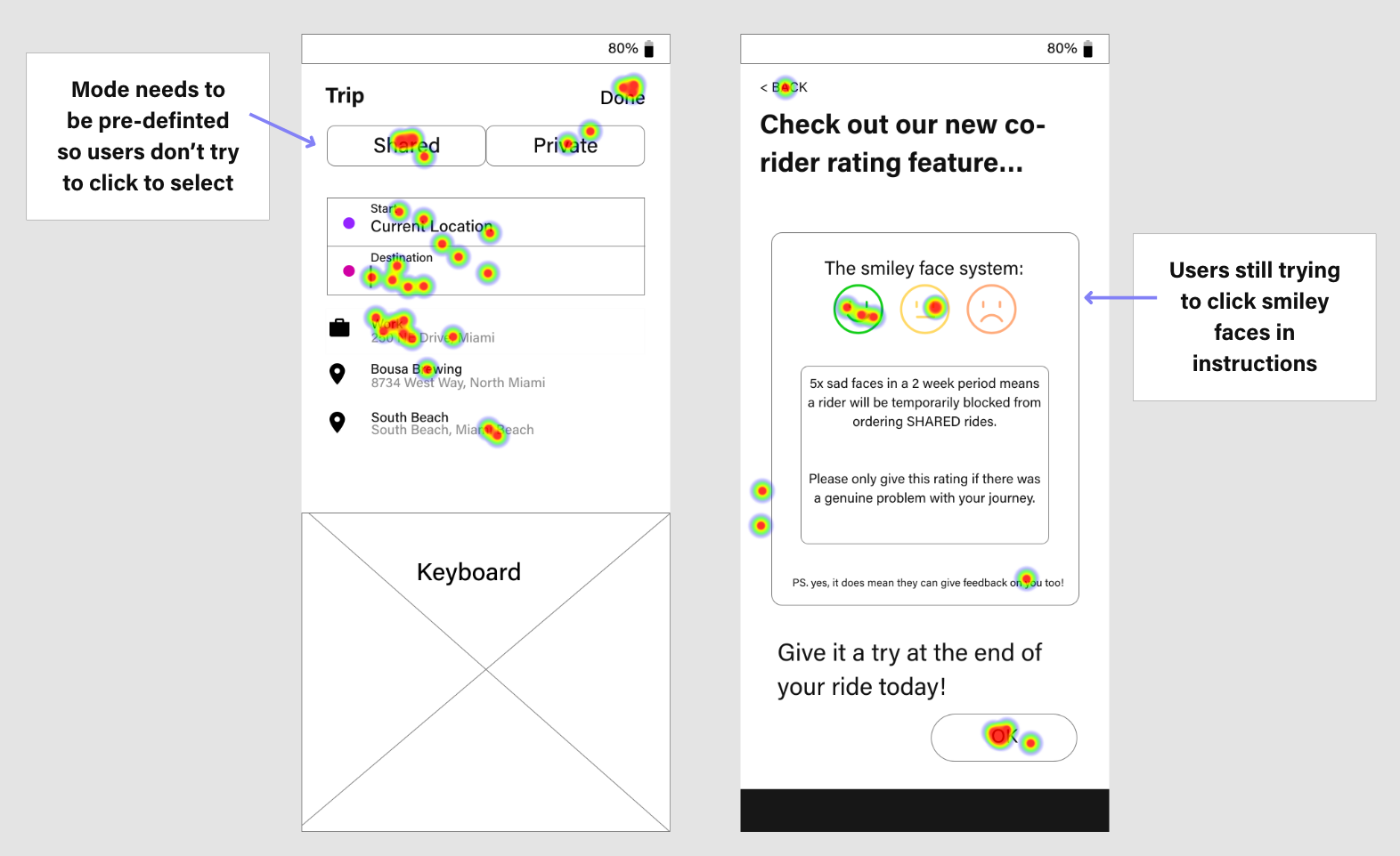Adding a feature to Lyft — a UX case study - UX Collective