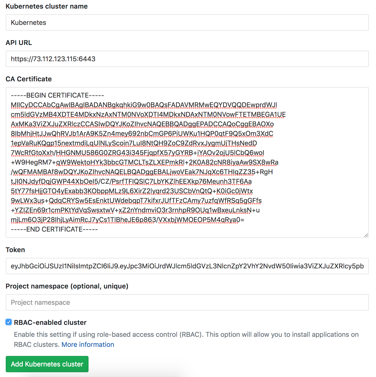 Connecting GitLab to Kubernetes. Steps to add a basic Kubernetes ...