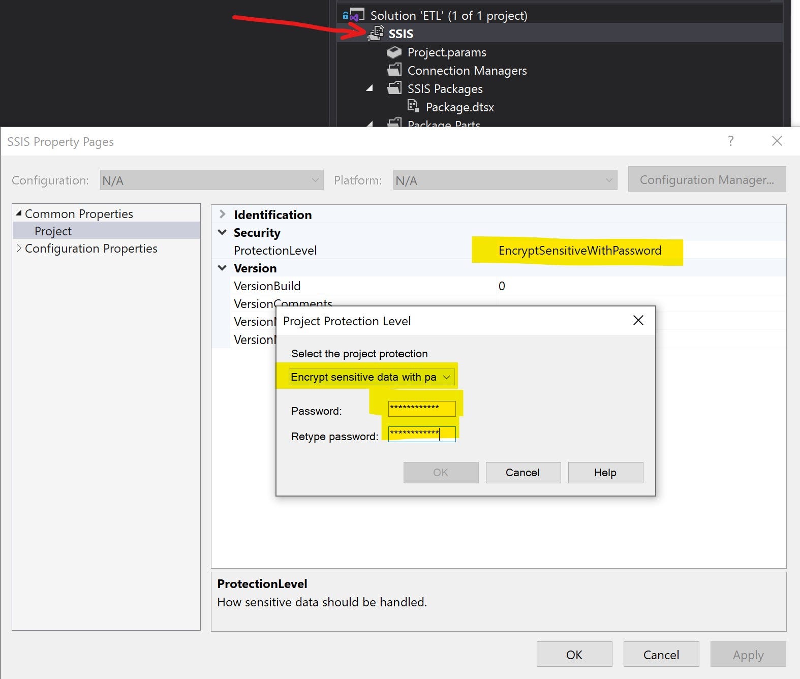 Ssis Failed To Decrypt Protected Xml Node By Shawn Shi