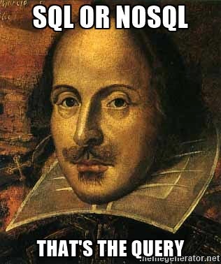 Week 6.3: SQL or noSQL?. [This is a long overdued blog post… | by Kent ...