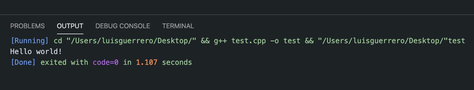 Configure Visual Studio Code to compile and run C/C++ | by Luis Guerrero | Medium