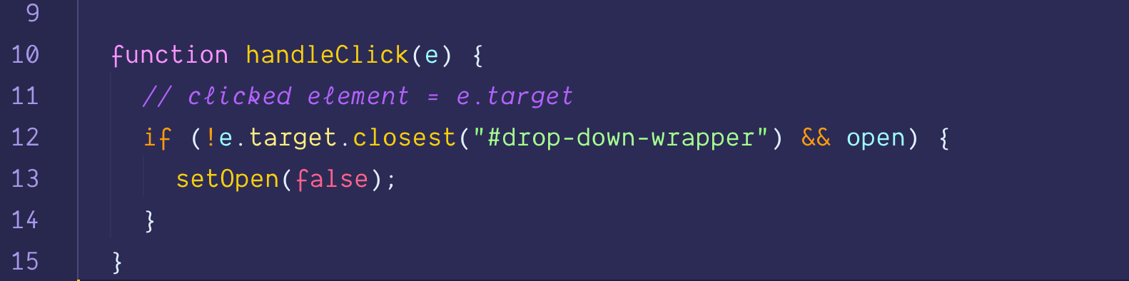 A dropdown button with React (beyond the toggle) | by Alex Suarez | Medium