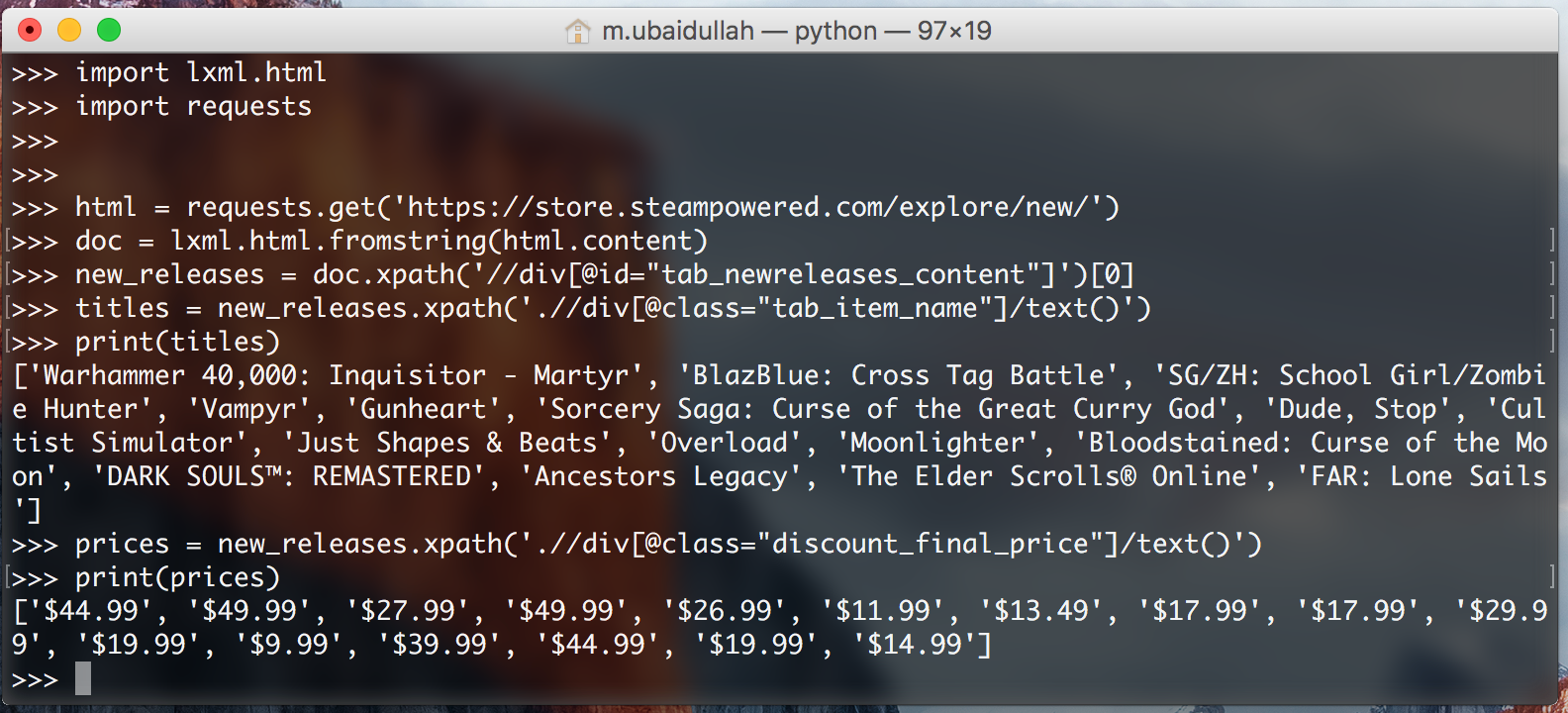 An Intro to Web Scraping with lxml and Python | by Timber.io | freeCodeCamp.org | Medium