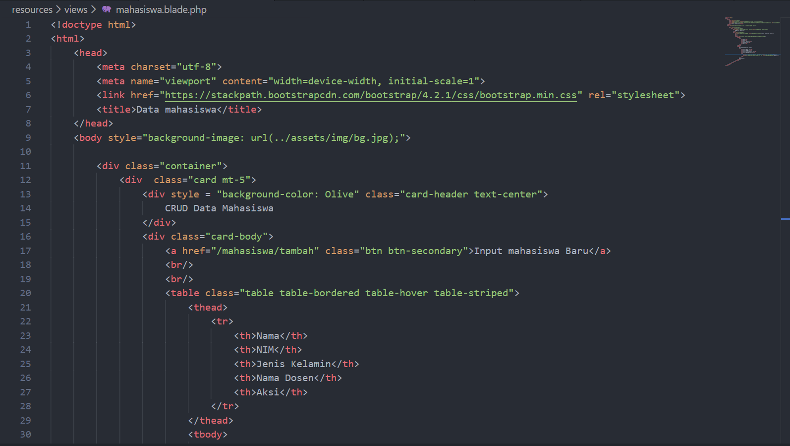 Tutorial CRUD Menggunakan Laravel | by Izzatihusna | Medium Tutorial CRUD Menggunakan Laravel | by Izzatihusna | Medium