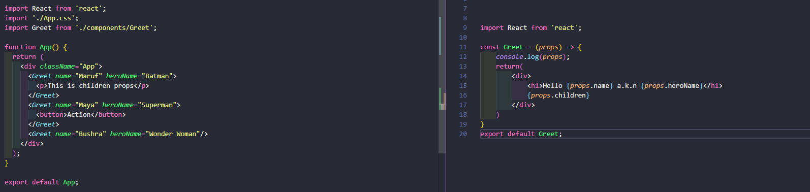 React Basics — Component Jsx Props State And More In Detail