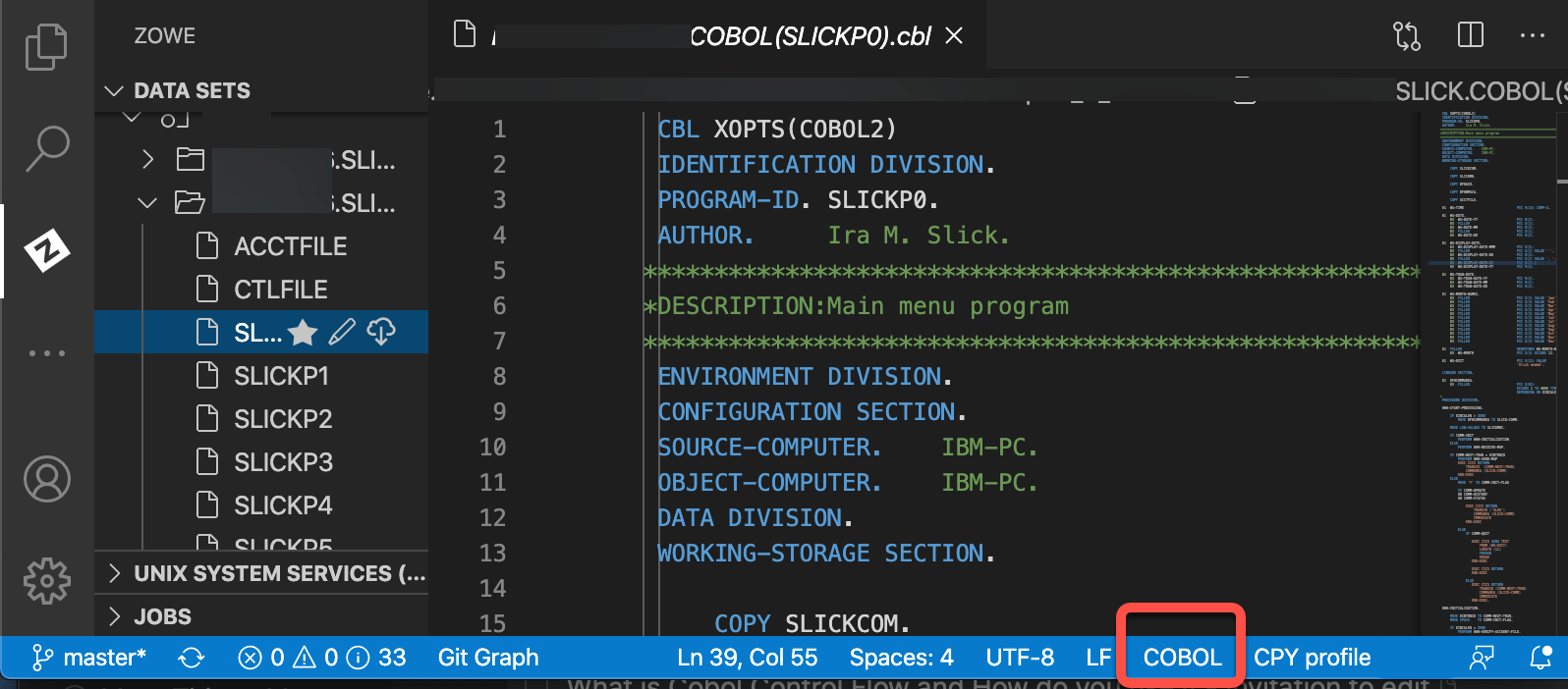 Visualize COBOL Programs in VS Code | by Pamela Deason | Modern Mainframe | Medium
