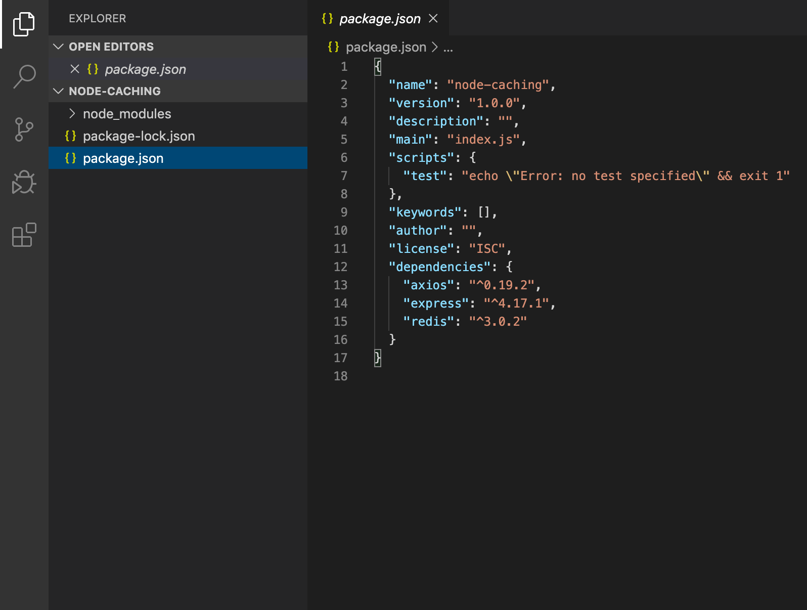 Caching in Node.js using Redis. Caching in a Node.js application using ...