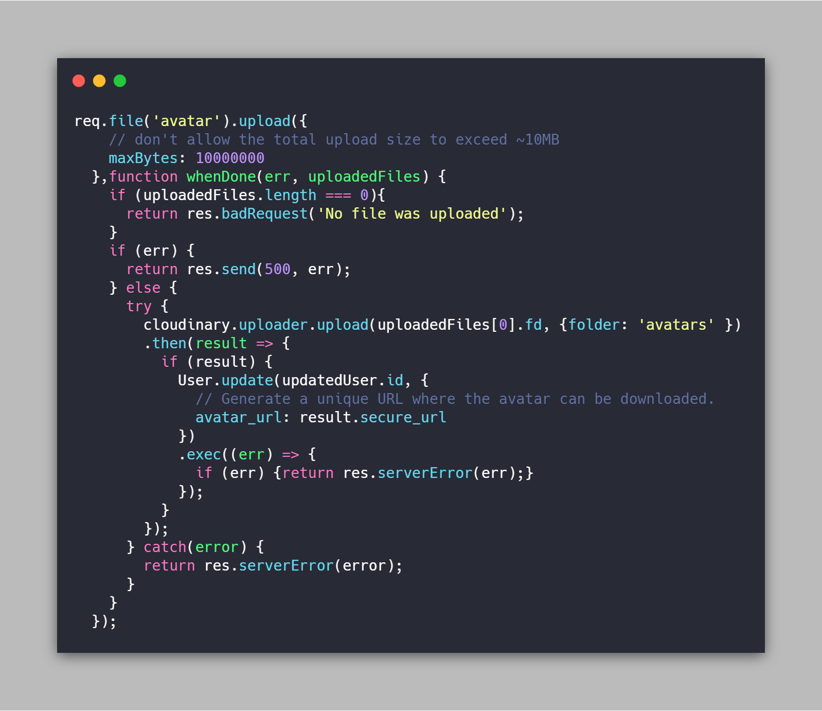 How I successfully uploaded images to Cloudinary from my Sails App ⛵️ | by Kelvin Omereshone ...