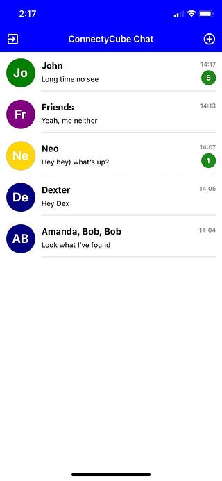 ConnectyCube React Native Chat samples | by ConnectyCube | Medium