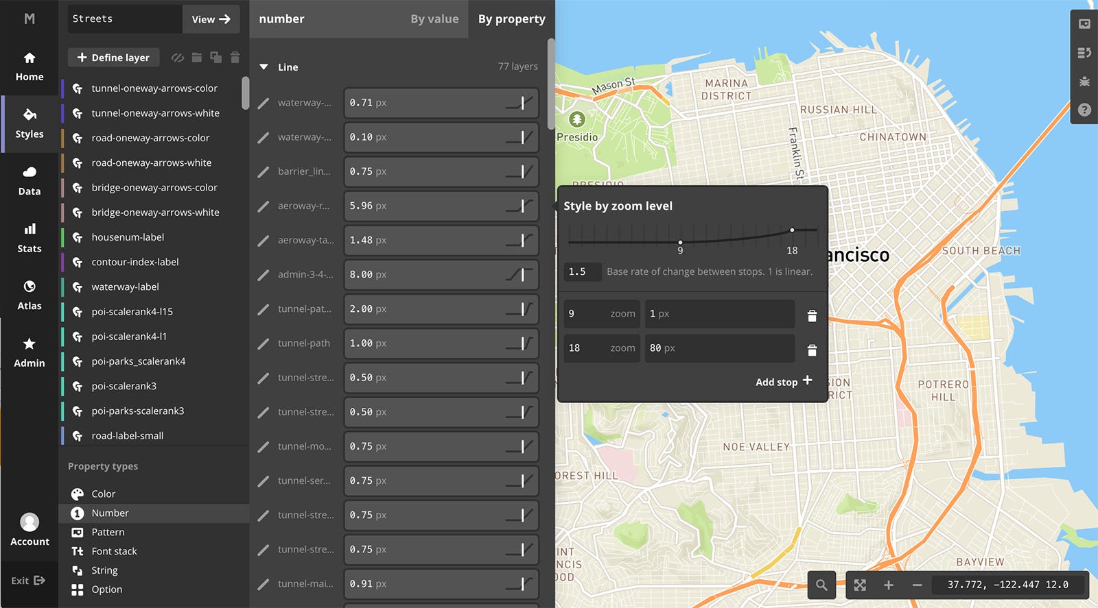 Introducing a totally visual interface for map design | by Mapbox | maps for developers