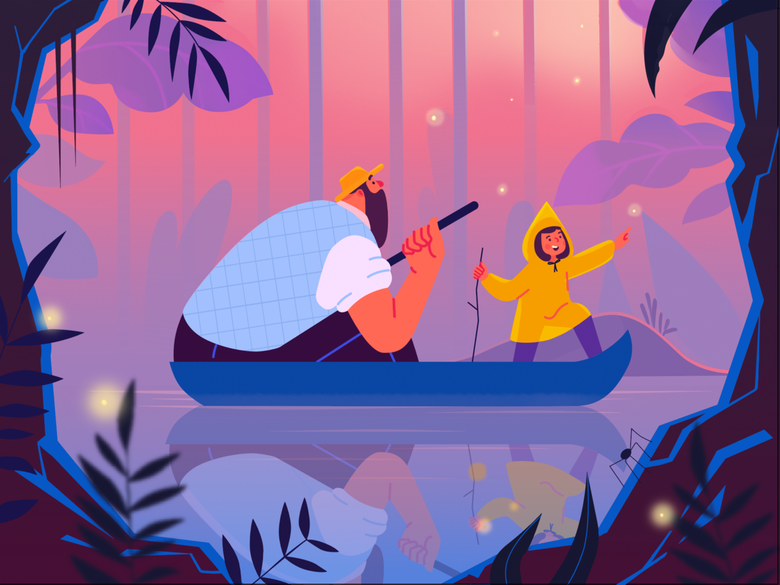 Top 20 Illustrator Design Inspirations | by Riya | UX Planet