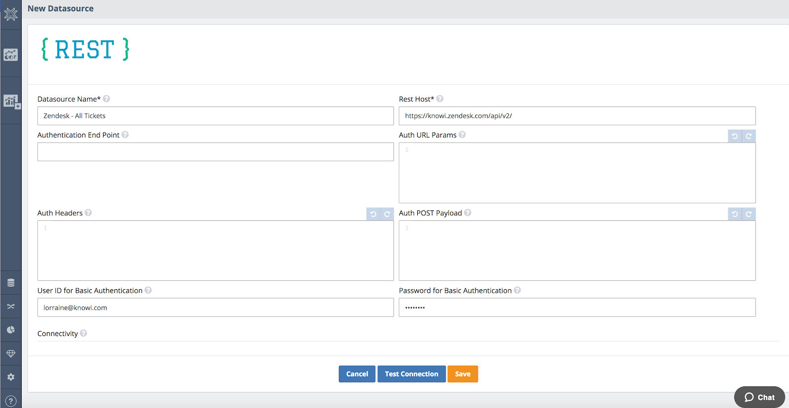 Visualizing Data and Driving Actions from REST APIs using Knowi