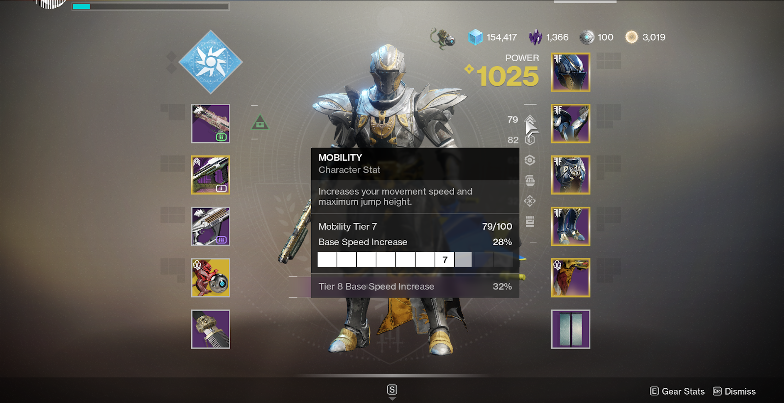 UI of Destiny 2: The Character Screen | by Scott Oliveri | Medium